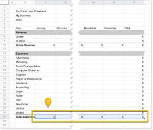5 Free☝️ Google Sheets Profit and Loss Templates & How to Make One ...