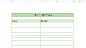 5 Free☝️ Google Sheets Address Book Templates - Spreadsheet Daddy