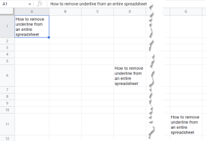 How to☝️ Remove Underline in Google Sheets - Spreadsheet Daddy