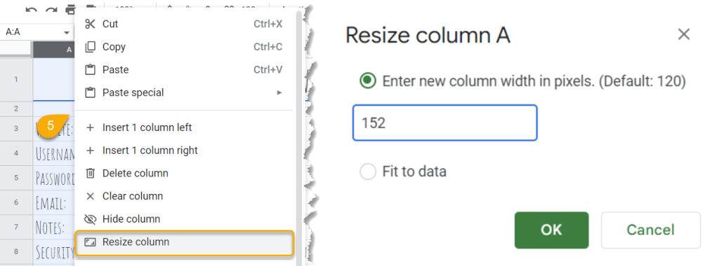 5 Free☝️ Google Sheets Password Templates & How to Make One ...