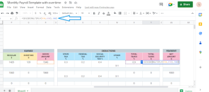 5 Free☝️ Google Sheets Payroll Templates & How to Make One ...