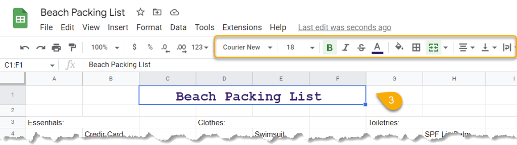 5 Free☝️ Google Sheets Packing List Templates & How to Make One ...