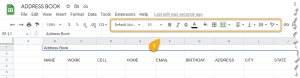 5 Free☝️ Google Sheets Address Book Templates - Spreadsheet Daddy