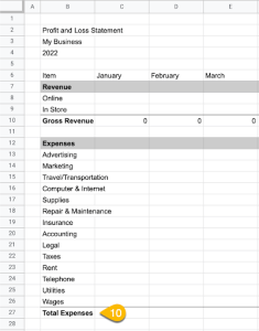 5 Free☝️ Google Sheets Profit and Loss Templates & How to Make One ...