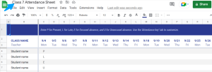 15 Best Free☝️ Google Sheets Attendance Templates for 2025 ...