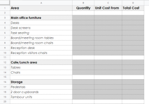6 Best☝️ Free Google Sheets Moving Budget Templates for 2025 ...