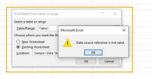 [Solved]☝️ A Data Source Reference Is Not Valid Error in a Pivot Table ...