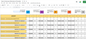 15 Best Free☝️ Google Sheets Attendance Templates for 2025 ...