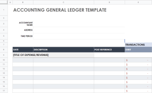 17☝️ Free Google Sheets Ledger Templates & How to Make One ...