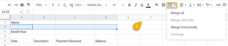 17☝️ Free Google Sheets Ledger Templates & How to Make One ...