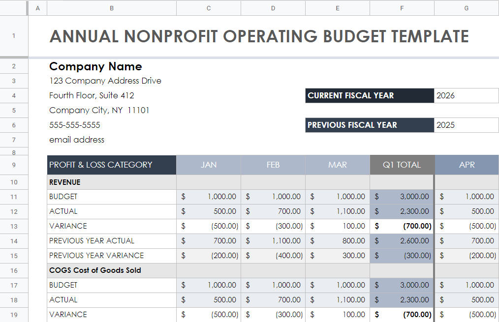 11 Best Free Google Sheets Club Budget Templates For 2023 