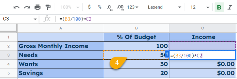 7 Best☝️ 50/30/20 Budget Templates for Google Sheets [Free ...