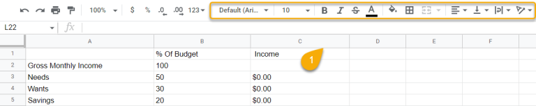 7 Best☝️ 50/30/20 Budget Templates for Google Sheets [Free ...