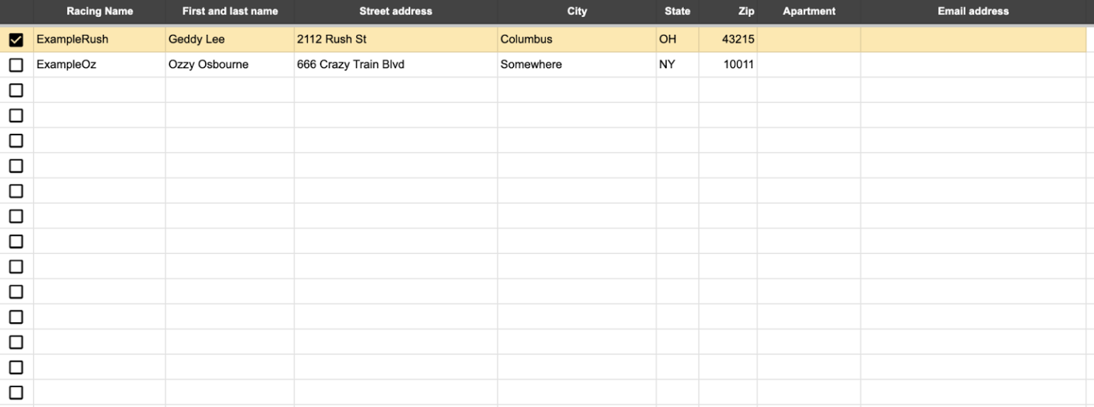 12☝️ Best Google Sheets Address Book Templates in 2025 [Free Download ...