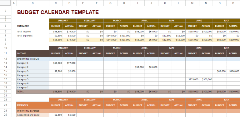 50 Free☝️ Google Sheets Budget Templates for 2025 - Spreadsheet Daddy