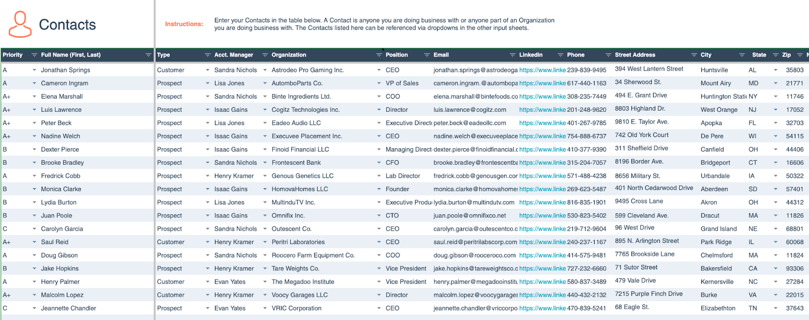 5☝️ Best Google Sheets CRM Templates in 2025 [Free Download ...