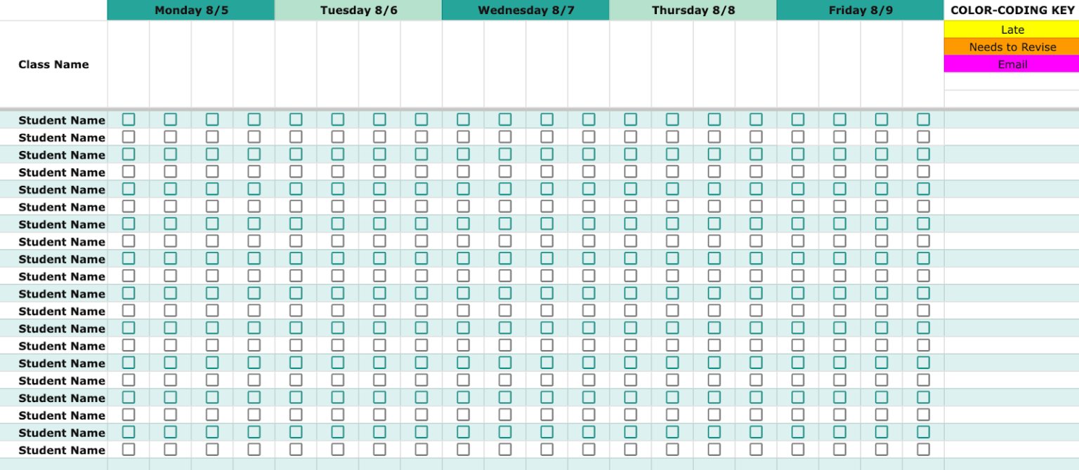 7☝️ Best Google Sheets Assignment Tracker Templates in 2025 [Free ...