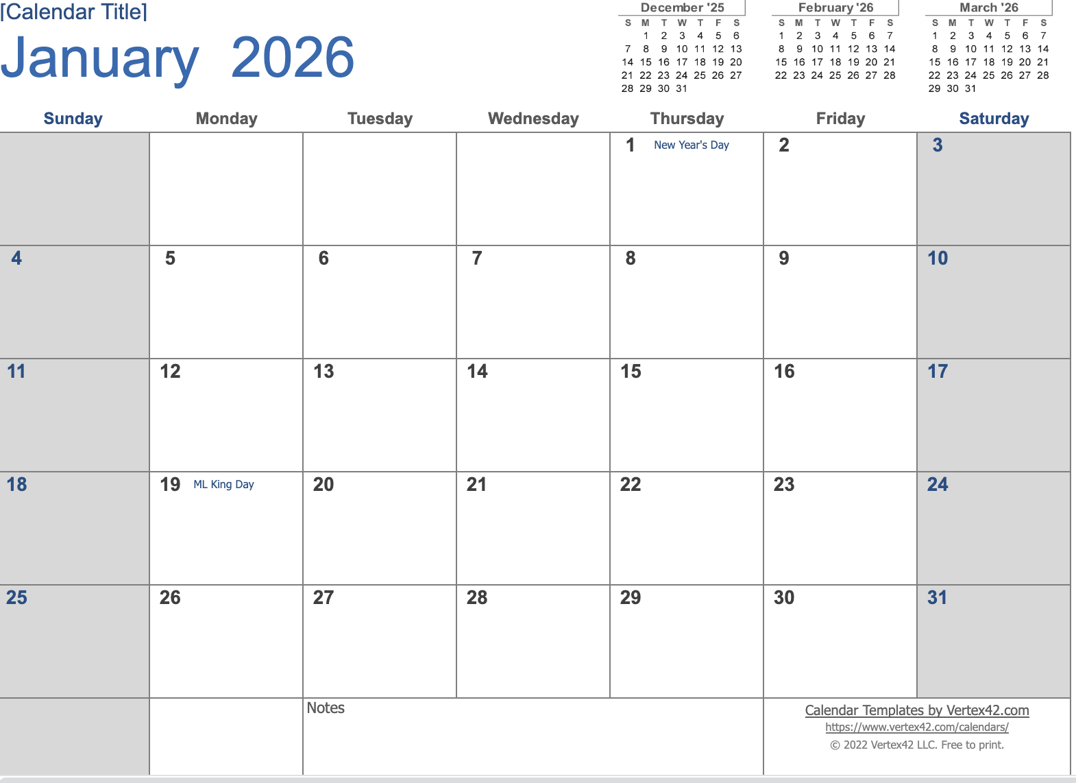 10☝️ Free Google Sheets Calendar Templates You Can Use in 2025 & 2026 ...