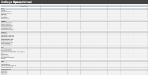 7☝️ Best Google Sheets College Templates in 2025 [Free Download ...