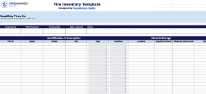 Free☝️ Tire Inventory Management Spreadsheet Template (Google Sheets ...