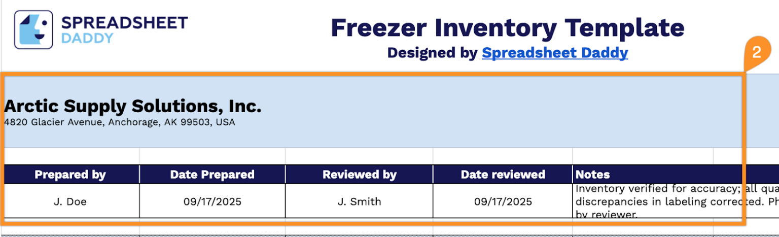 Free☝️Freezer Inventory Management Spreadsheet Template (Google Sheets ...