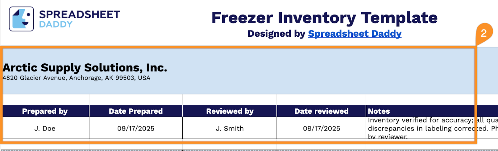 Free☝️Freezer Inventory Management Spreadsheet Template (Google Sheets ...