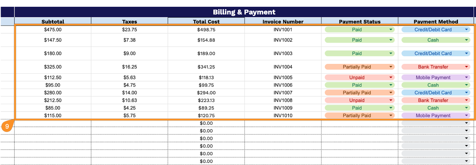 Free☝️ Work Order Tracking Spreadsheet Template (Google Sheets, Excel ...