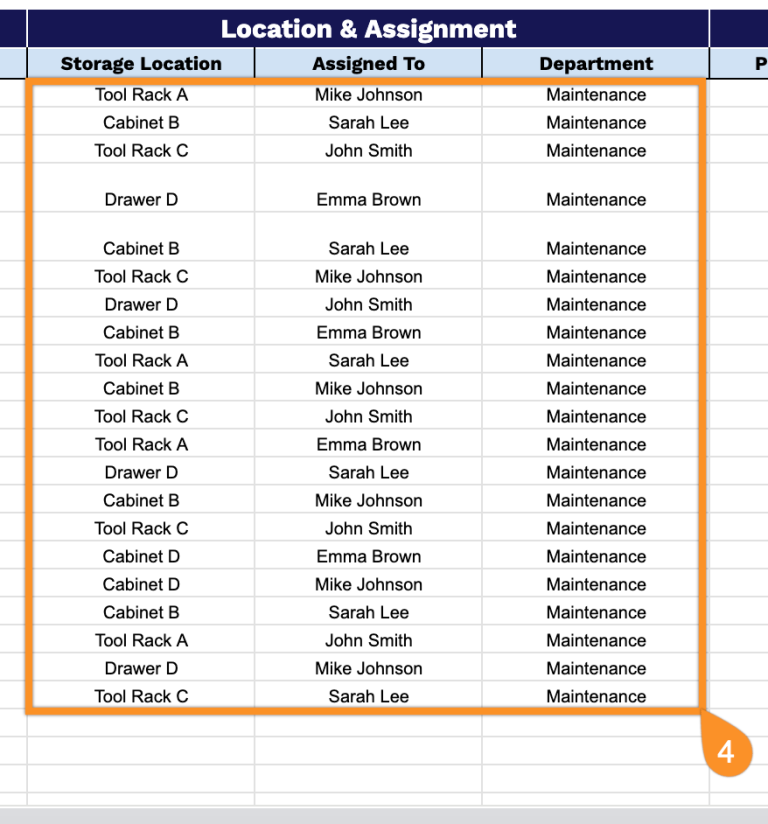 Free☝️ Tool Inventory Spreadsheet Template (Google Sheets, Excel, & PDF ...