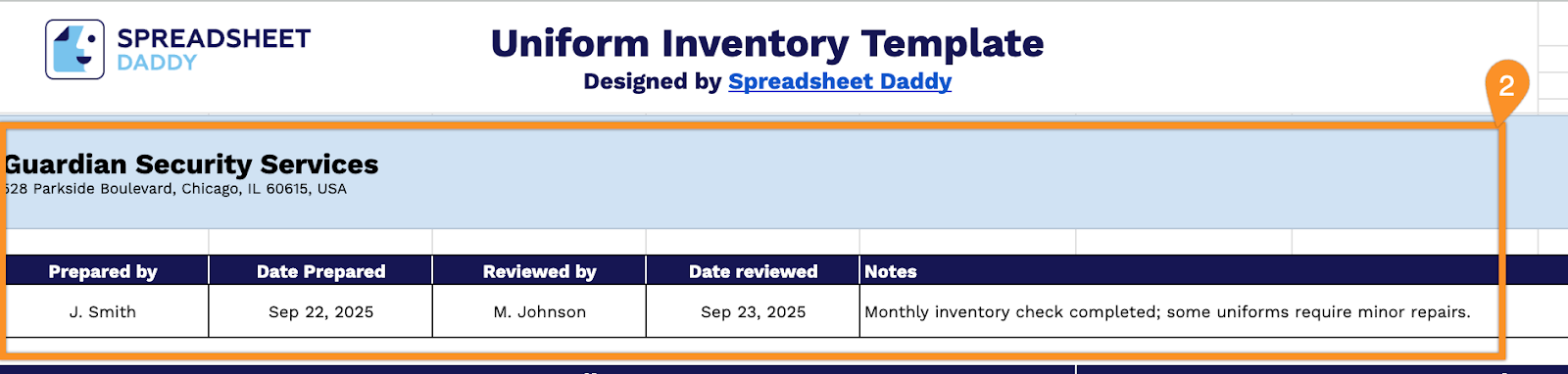 Free☝️ Uniform Inventory Spreadsheet Template (Google Sheets, Excel ...