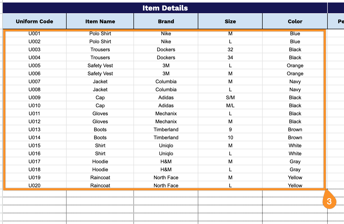 Free☝️ Uniform Inventory Spreadsheet Template (Google Sheets, Excel, & PDF Downloads)