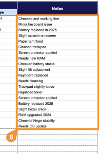 Free☝️ Computer Inventory Spreadsheet Template (Google Sheets, Excel ...