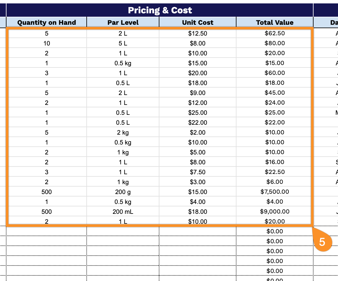 Free☝️ Chemical Inventory Spreadsheet Template (Google Sheets, Excel ...