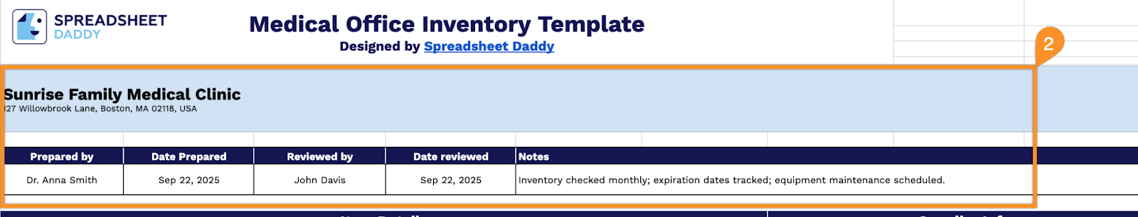 Free☝️ Medical Office Inventory Spreadsheet Template (Google Sheets ...