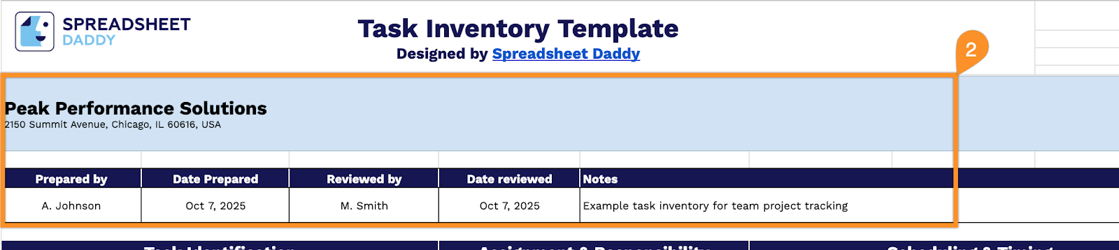 Free☝️ Task Inventory Spreadsheet Template (Google Sheets, Excel, & PDF ...
