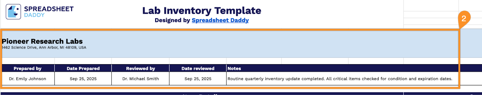 Free☝️ Lab Inventory Spreadsheet Template (Google Sheets, Excel, & PDF ...