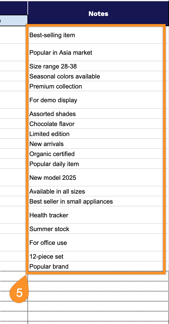 Free☝️ Product Inventory Spreadsheet Template (Google Sheets, Excel, & PDF Downloads)