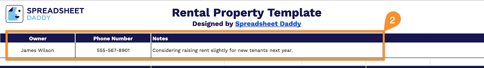 Free☝️ Rental Property Spreadsheet Template (Google Sheets, Excel ...