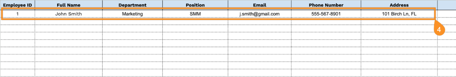 Free☝️ Data Entry Form Spreadsheet Template (Google Sheets, Excel ...