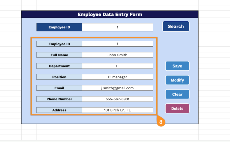 Free☝️ Data Entry Form Spreadsheet Template (Google Sheets, Excel ...