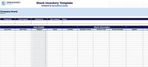 Free☝️ Stock Inventory Spreadsheet Template (Google Sheets, Excel ...