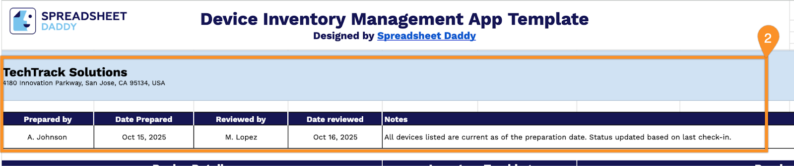 Free☝️ Device Inventory Management App Spreadsheet Template (Google ...