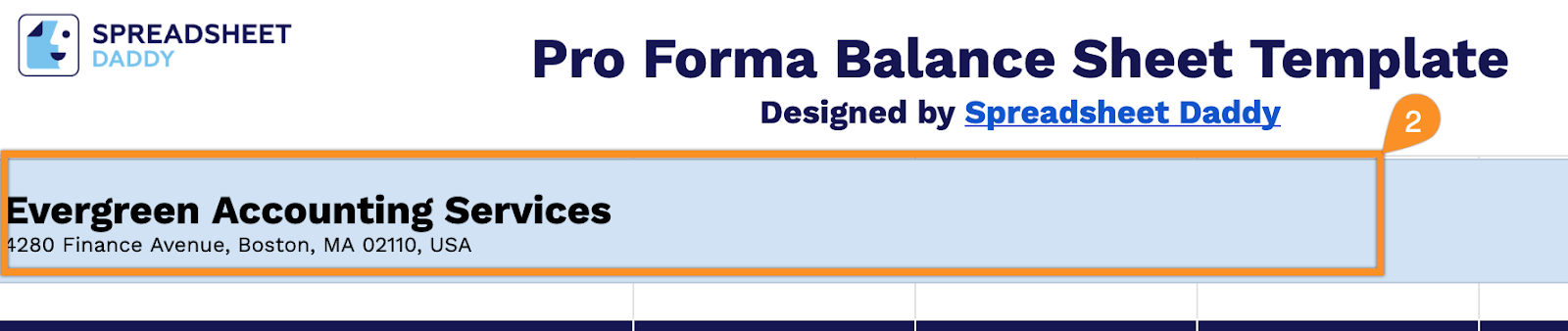 Free☝️ Pro Forma Balance Sheet Spreadsheet Template (Google Sheets ...