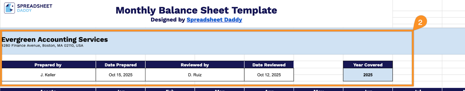 Free☝️ Monthly Balance Sheet Spreadsheet Template (Google Sheets, Excel ...