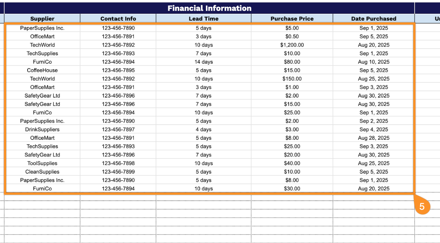 Free☝️ Stock Inventory Spreadsheet Template (Google Sheets, Excel ...