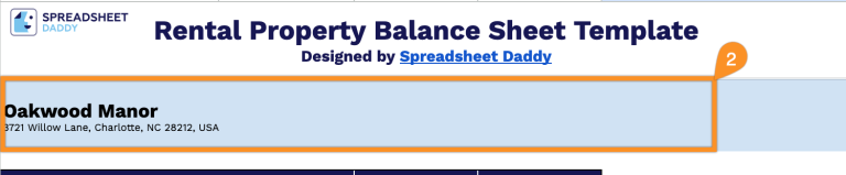 Free☝️ Rental Property Balance Sheet Spreadsheet Template (Google ...