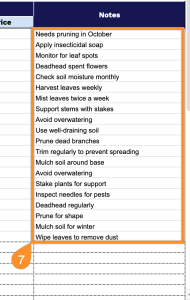 Free☝️ Plant Inventory Spreadsheet Template (Google Sheets, Excel ...
