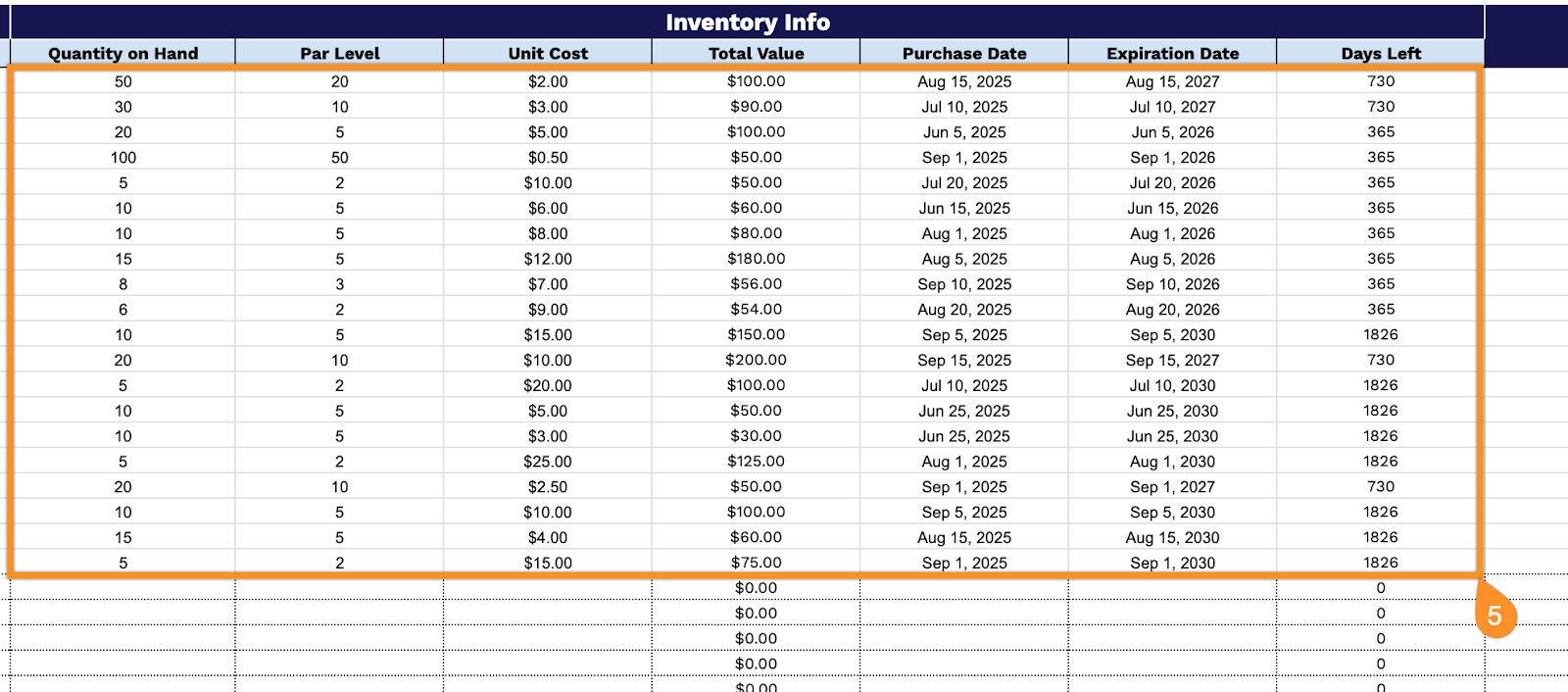 Free☝️ First Aid Inventory Spreadsheet Template (Google Sheets, Excel ...