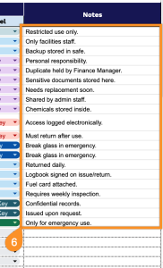 Free☝️ Key Inventory Spreadsheet Template (Google Sheets, Excel, & PDF ...