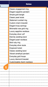 Free☝️ Jewelry Inventory Spreadsheet Template (Google Sheets, Excel ...