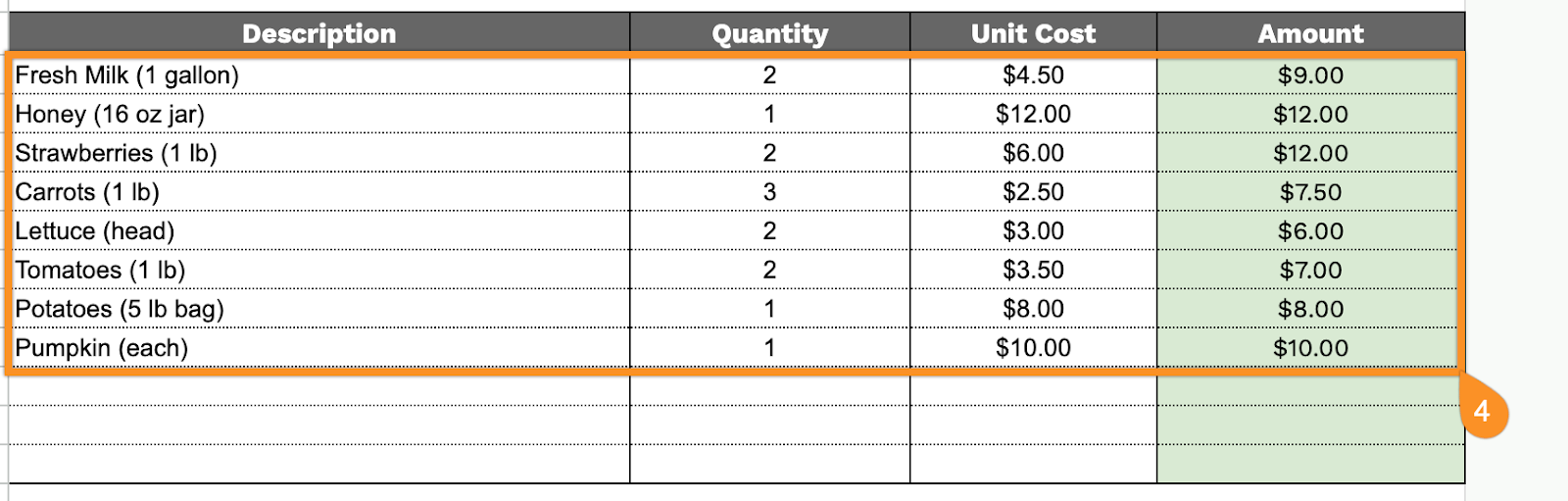 Free☝️ Farm Receipt Template (Google Sheets, Excel, Word, Google Docs ...